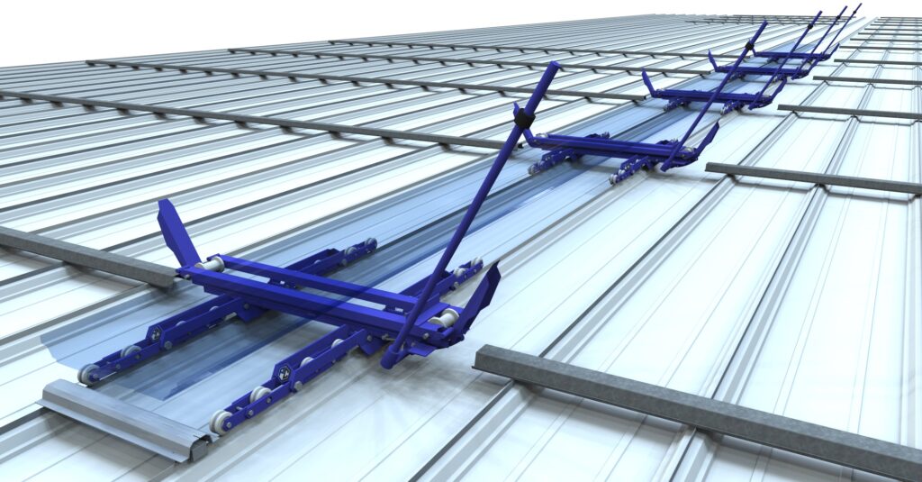 TRANSPORTING 55′ ROOF PANELS – Panelized Cladding Systems